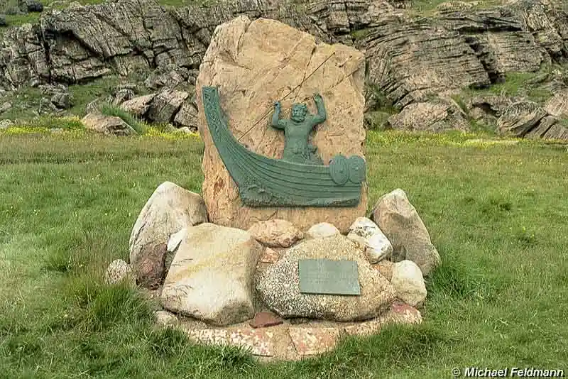Denkmal Erik der Rote in Brattahlíð