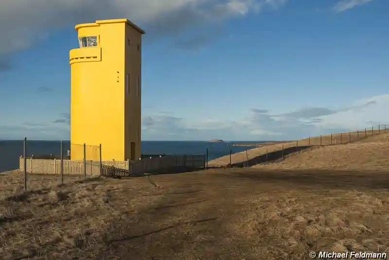 Leuchtturm bei Húsavík
